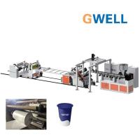 China ABA 3 Layers Co-extrusion, PP Thermoforming Sheet Extrusion Line PP Thermoforming Extrusion Process Blister Sheet Making Machine for sale