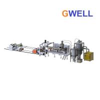 China High-performance Pet Sheet Extruder Machine - 90mm Screw Diameter 380V Voltage for sale