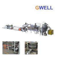 China 90mm Single Screw Plastic Extruder Machine PET PP PS PVC ABS Sheet Making Machine for sale