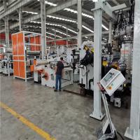 China 90mm Single Screw Plastic Extruder Machine PET PP PS PVC ABS Sheet Making Machine for sale