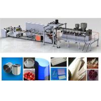 China Recycle PET Sheet Production Line PET Thermoforming Sheet Extrusion Machine Double Screw for sale