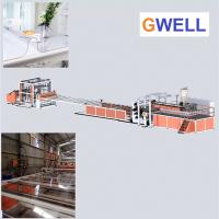 China PVC Flooring Production Line PVC Floor Making Machine Manufacturing Process for sale