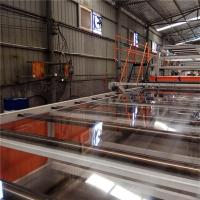 China PVC Soft Sheet Table Cover Curtain Plastic Screw Extruder Machine for sale