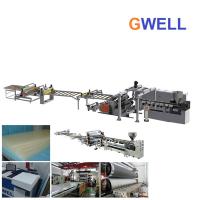 China Transparent PETG Board Making Machine / Extrusion Line For Cabinet for sale