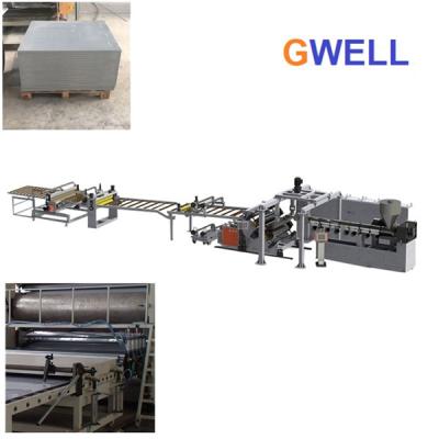 China PETG Board Extrusion Line For Cabinet Advertising Display for sale