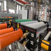 China Three Layers Tpu Extrusion Cast Film Making Machine Single Screw Extruder for sale