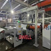 China Door Wall Panel ASA PVC Profile Extrusion Machine Line 350kg/H for sale