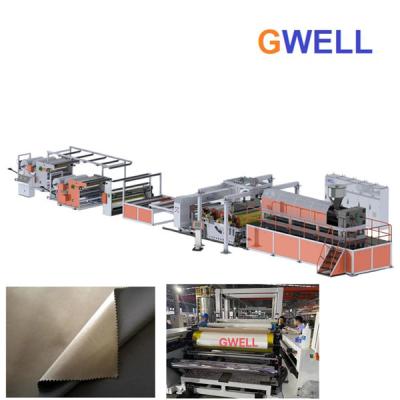 China TPU Composite Cloth for Making Mono Multilayer Cast Film Extrusion Line for sale