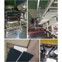 China PVC Flooring Production Line PVC Floor Making Machine Manufacturing Process for sale