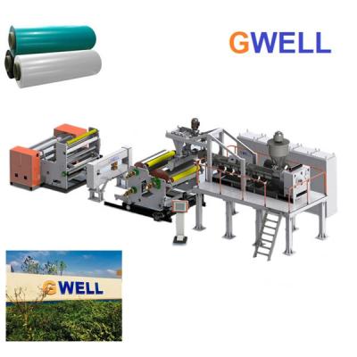China PVDF Solar Film Making Machine PVDF Solar Plate Back Cast Film Extrusion Line for sale