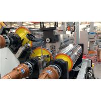 China Transparent Hard Plastic Pvc Sheet Extrusion Line 350KG H for sale