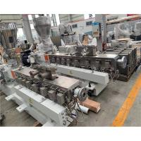 China 75mm Lab Scale Parallel Counter Rotating Twin Screw Extruder Auxiliary Facilities for sale