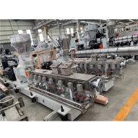 China 75mm Lab Scale Parallel Counter Rotating Twin Screw Extruder Auxiliary Facilities for sale