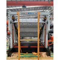 China Inclined Three Roll Rubber Calender Machine To Form Cool Plastic Sheet Film for sale
