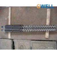 China Conical Double Screw For Extruder Plasticized  HV 1000 Auxiliary Facilities for sale