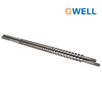 China Plasticized Counter Rotating Parallel Twin Screw For Extruder HV 900 Auxiliary Facilities for sale