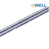China Plasticized Counter Rotating Parallel Twin Screw For Extruder HV 900 Auxiliary Facilities for sale