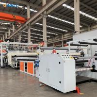 China 1250mm Wide EVA Cast Film Extrusion Line For Solar Panel Encapsulation 2% shrinkage rate for sale