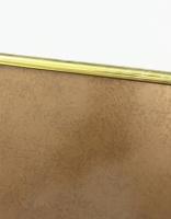 China Antique Copper Finish Stainless Steel Sheet with Random Brushed Texture and Fingerprint Resistant Surface for sale
