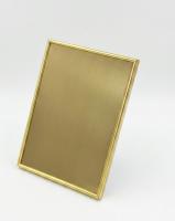 China Linear Brushed Stainless Steel Sheet with PVD Titanium Gold Coating - Fingerprint-Resistant for Luxury Interior Cladding for sale