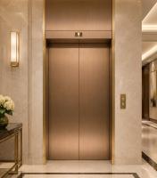 China Linear Brushed Rose Gold Stainless Steel Sheet with PVD Coating and Fingerprint-Resistant Surface for sale