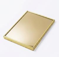 China 8K Mirror Finish Stainless Steel Sheet with PVD Vacuum Titanium Coating for Rust Resistant Decorative Applications for sale