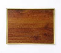 China Dark Red Wood Grain Stainless Steel Decorative Sheet with High-Temperature Heat Transfer for Waterproof Fireproof Applications for sale