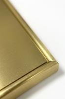 China 304 Stainless Steel Sheet with Linear Brushed Finish and PVD Vacuum Titanium Coating for Luxury Decoration for sale