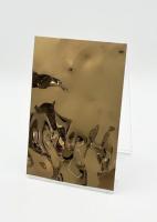 China 8K Mirror Stainless Steel Sheet with PVD Titanium Gold Coating for Waterproof and Rustproof Luxury Decoration for sale