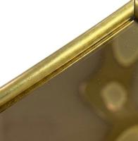 China Titanium Gold Medium Water Ripple Stainless Steel Sheet with PVD Coating for Rust Resistant Decoration for sale