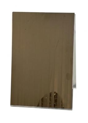 China 304 Stainless Steel Sheet with 8K Mirror Polishing and PVD Vacuum Rose Gold Coating for Luxury Decor for sale