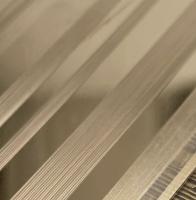 China 304 Stainless Steel Sheet with 8K Mirror Polishing and PVD Vacuum Rose Gold Coating for Luxury Decor for sale