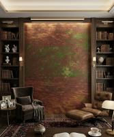 China Vintage Copper Antique Water Ripple Embossed 304 Stainless Steel Sheet for Decorative Metal Panel for sale