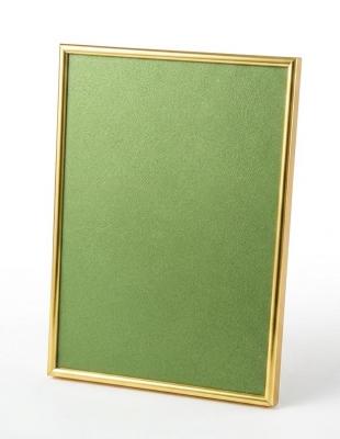 China Fruit Green PVD Coated Stainless Steel Sheet with Vibration Finish and Fingerprint-Proof Surface for sale