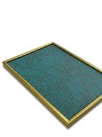 China Vintage Dark Green Antique Vibration Texture 304 Stainless Steel Sheet for Decorative Metal Panel for sale