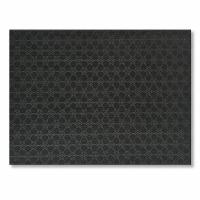 China Black PVD Etched Stainless Steel Sheet with Medallion Geometric Floral Pattern and Anti-Fingerprint Treatment for sale