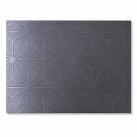 China Japanese Style Geometric Triangle Pattern Stainless Steel Etched Decorative Sheet with Anti-Fingerprint Matte Finish and Customizable Color Coating for sale