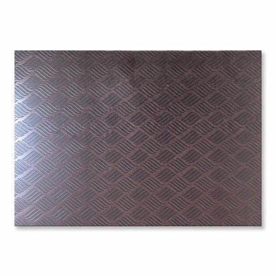 China Geometric Triangular Mosaic Etched Stainless Steel Panel with Anti-Fingerprint Treatment and Customizable Color Options for sale