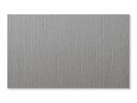 China Light Grey Vertical Linen Texture Etched Stainless Steel Sheet with Anti-Fingerprint Treatment and Scratch Resistance for sale