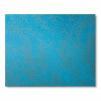 China Turquoise Speckled Patina Decorative Steel Sheet with Anti-Fingerprint Treatment and Customizable Color Options for sale