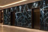 China Mirror Feather Etch Stainless Steel Decorative Panel with Anti-Fingerprint Treatment and Customizable Color Options for sale