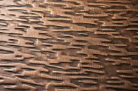 China Antique Copper Hammered Water Ripple Texture Stainless Steel Decorative Panel for sale