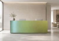 China Matte Sandblasted Green Titanium Anti-Fingerprint Stainless Steel Decorative Panel Sheet for sale
