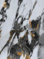 China Grey Ink Gold Vein Marble Pattern Stainless Steel Decorative Panel with Anti-Fingerprint Treatment and Customizable Color Options for sale