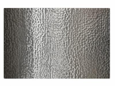 China Large Granular Hammered Matte Finish Embossed Stainless Steel Sheet with Custom Sizes for sale