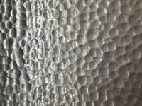 China Large Granular Hammered Matte Finish Embossed Stainless Steel Sheet with Custom Sizes for sale
