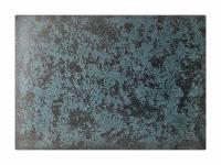 China Antique Cyan-Black Snow-Flake Embossed Stainless Steel Sheet with PVD Vacuum Coating and Custom Sizes Available for sale