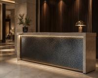 China Pebble Grain Embossed Scratch-Resistant Stainless Steel Sheet with Custom Sizes for Decorative Cladding for sale
