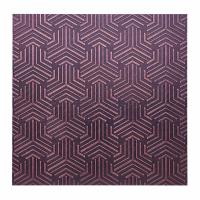 China Art-Deco Chevron Geometric Pattern PVD Vacuum Coated Stainless Steel Sheet with Custom Sizes Available for sale