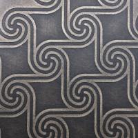 China Interlocking Curvilinear Geometric Pattern Scratch-Resistant PVD Coated Stainless Steel Sheet with Custom Sizes for sale